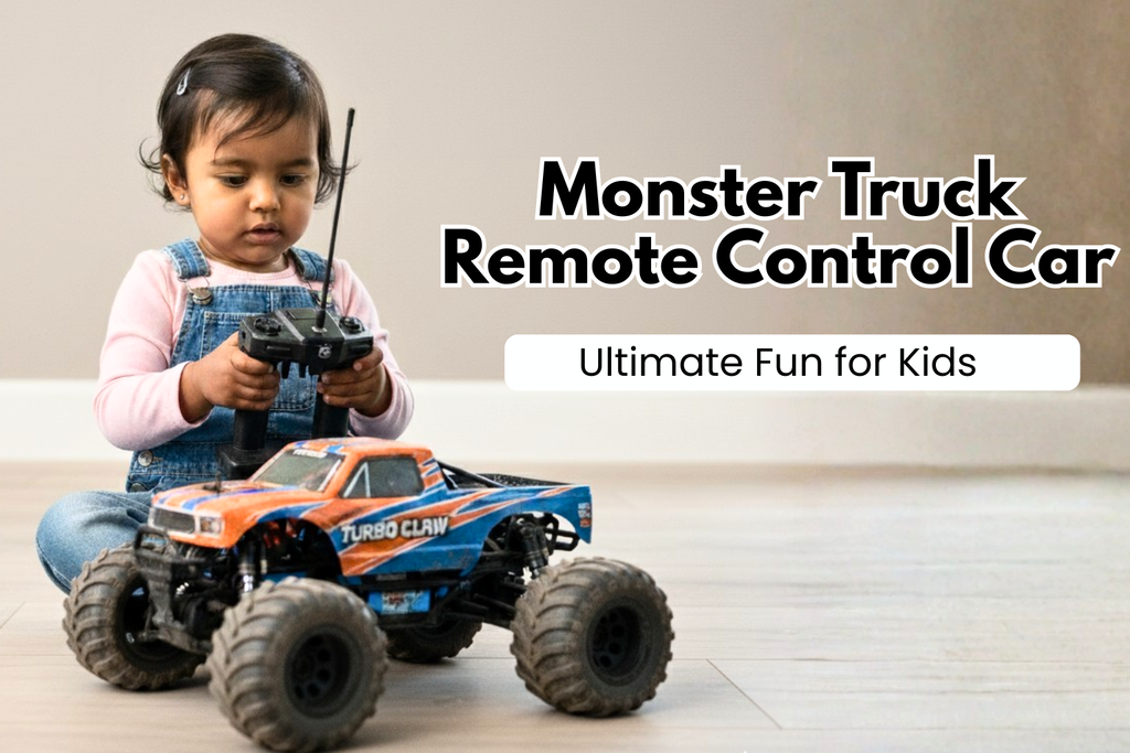 Monster Truck Remote Control Car: Ultimate Fun for Kids - WishLuck