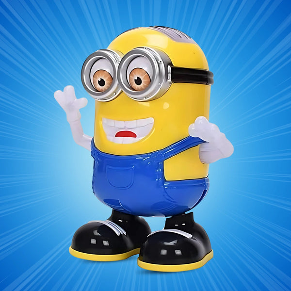 Despicable ME3 Dancing Minion Toy with Music & Flash Lights - WishLuck