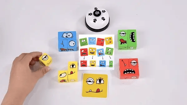Emoji Cube Face Puzzle for Kids - Fun & Educational Game - Wishluck ...